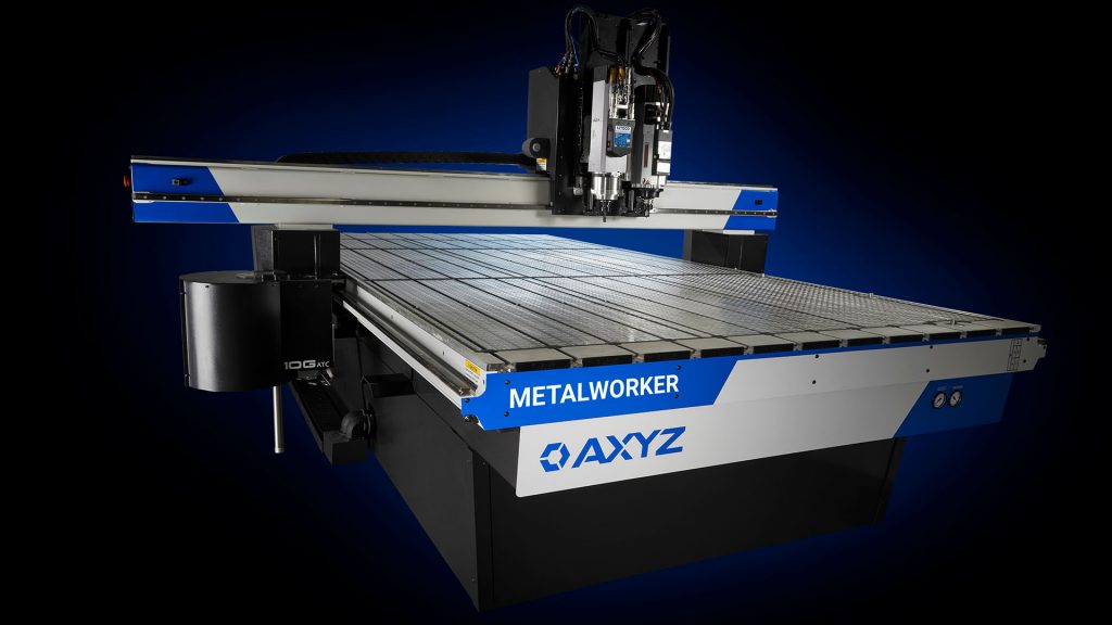 Heavy Duty CNC Router Ideal for Cutting Aluminum - AXYZ